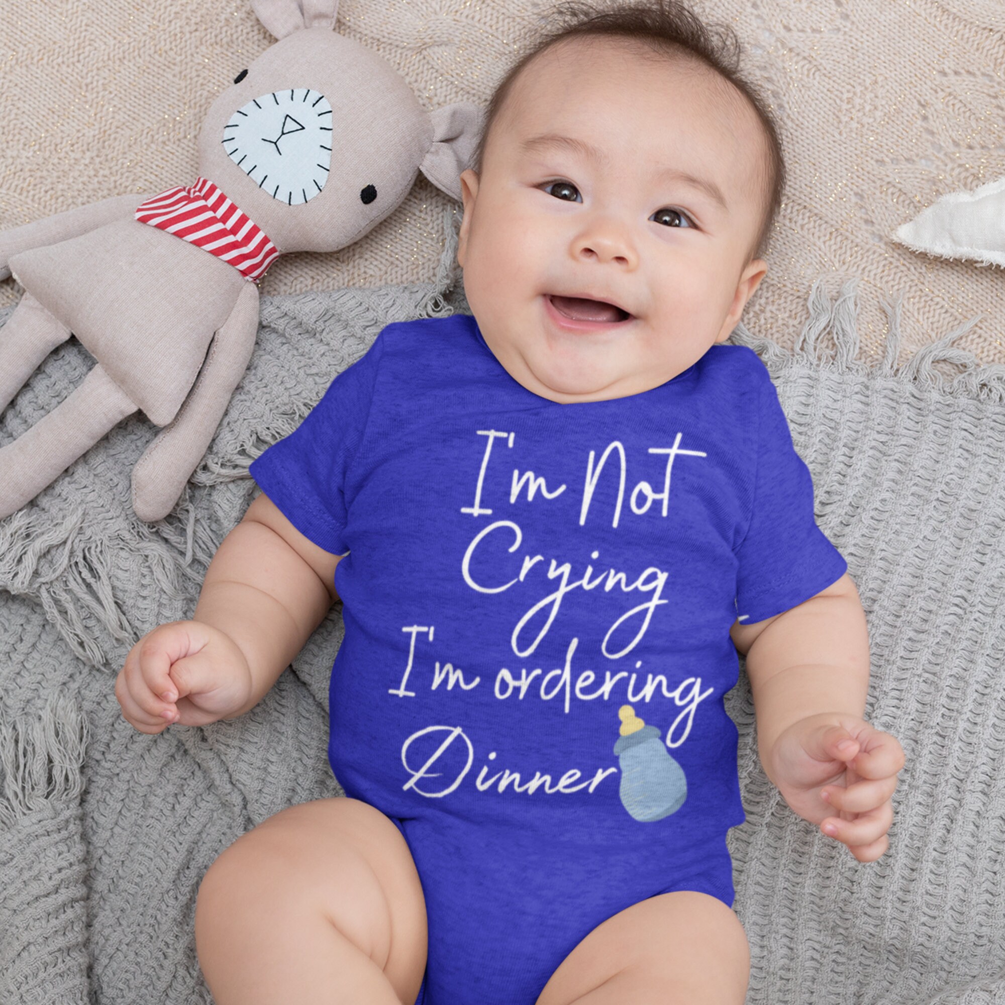 Baby Boy PNG I'm Not Crying I'm Ordering Dinner Baby - Etsy