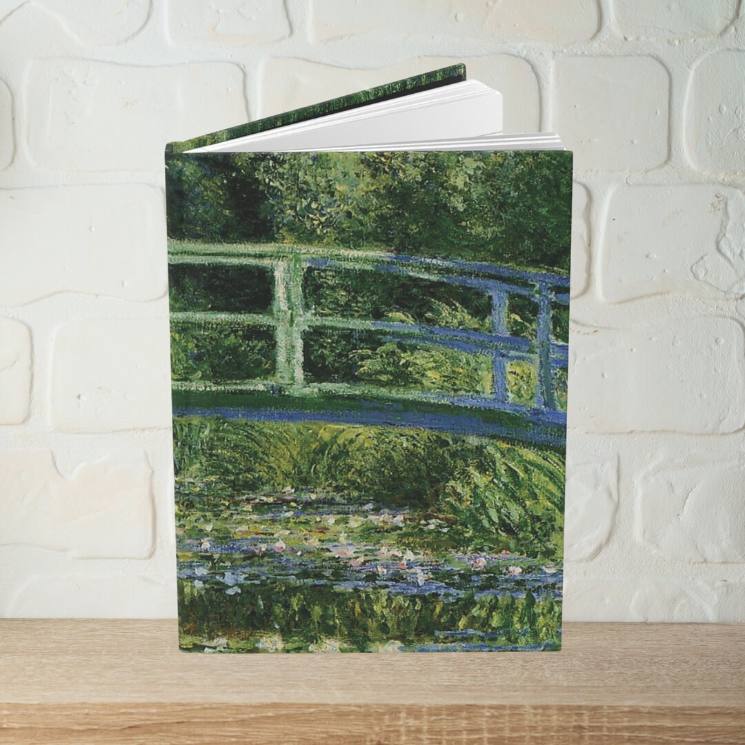 Monet Water Lilies Journal, Pretty Writing Journal for Women ...