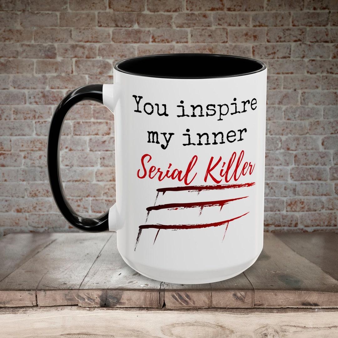 True Crime Junkie Mug Serial Killers Gift, Snarky Dark Humor, Sarcastic ...