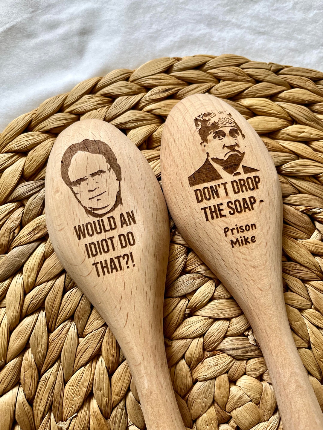 The Office Kitchen Spoons, Michael Scott, Dwight, the Office TV Show ...