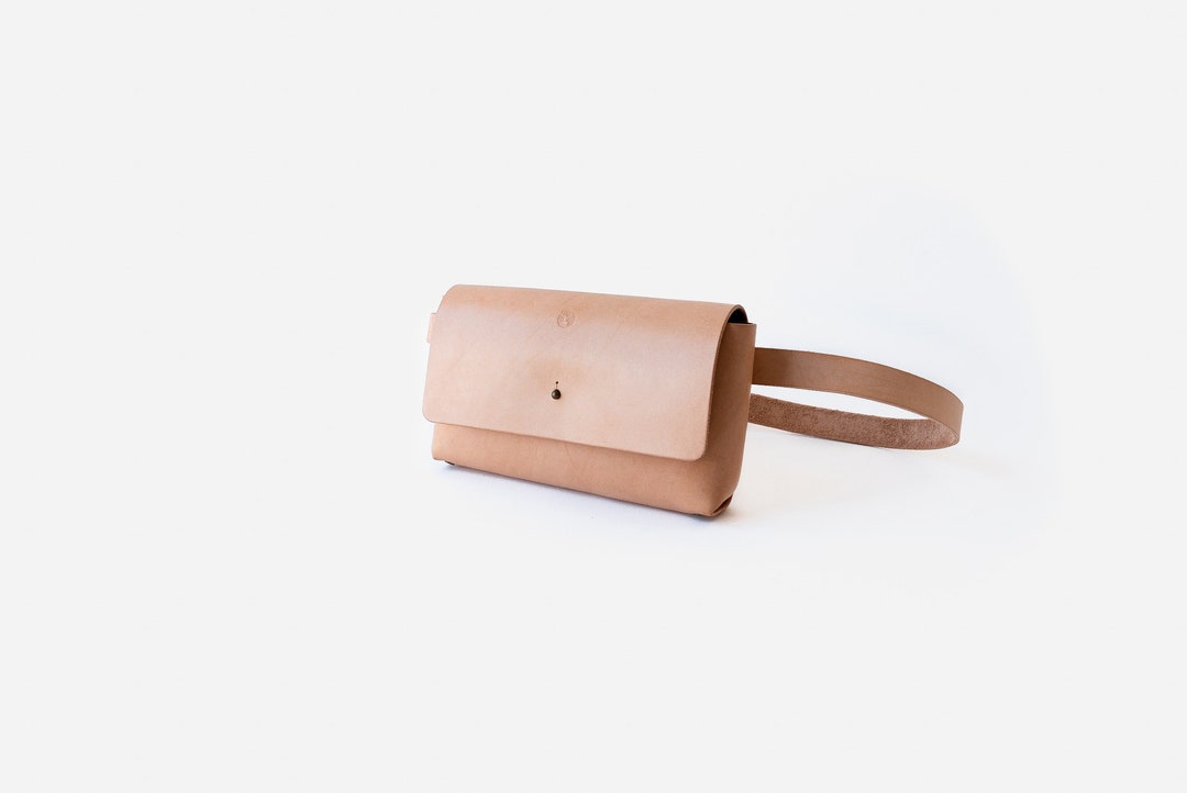 Handmade Leather Belt Bag: Artisan Waist Bag for Everyday Essentials ...