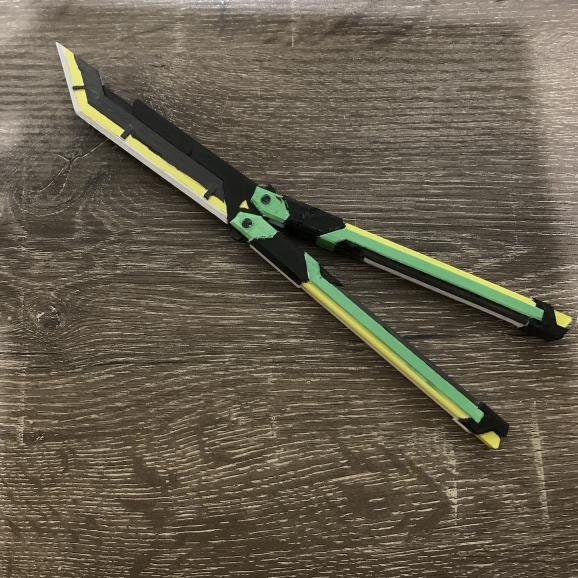 RGX Butterfly Knife Valorant 3D Printed Prop - Etsy Hong Kong