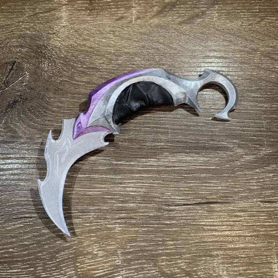 Reaver Karambit Valorant 3D Printed Prop - Etsy Ireland