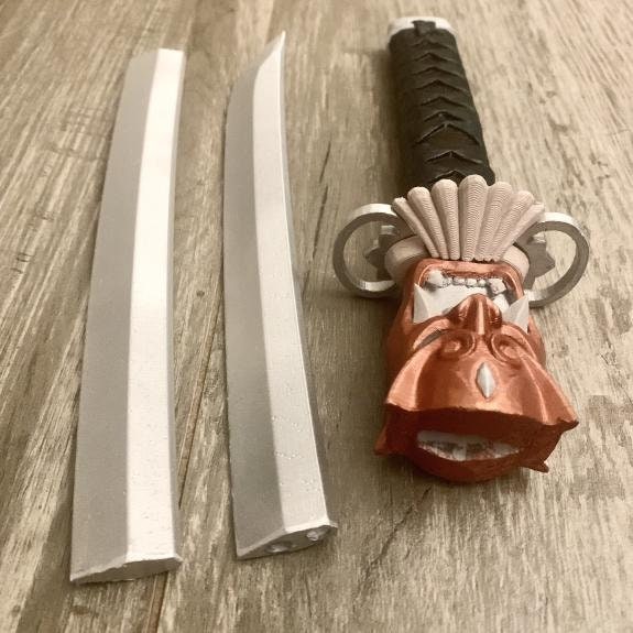 Oni Katana onimaru Kunitsuna Valorant 3D Printed - Etsy Canada