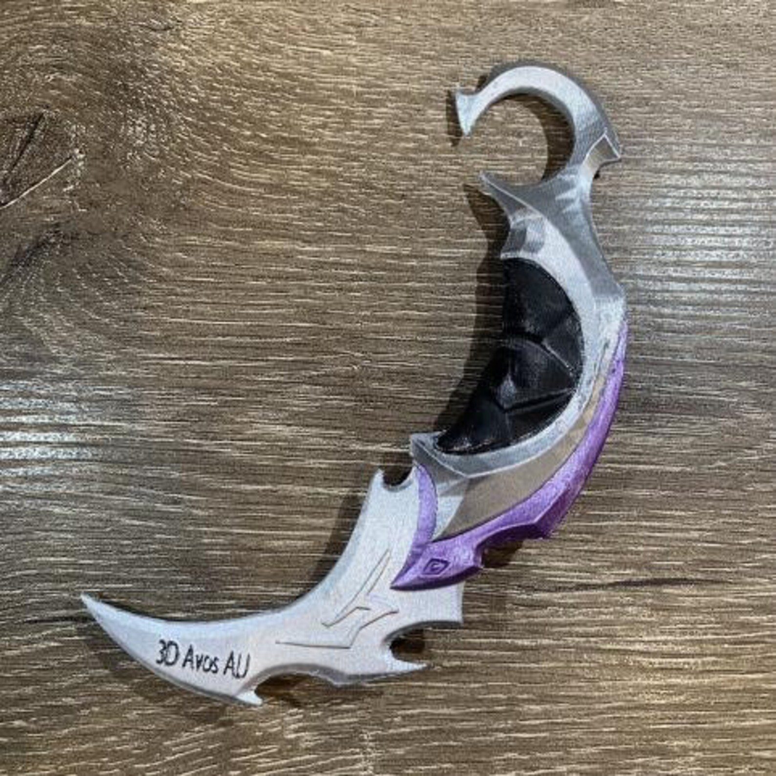 Reaver Karambit Valorant 3D Printed Prop - Etsy