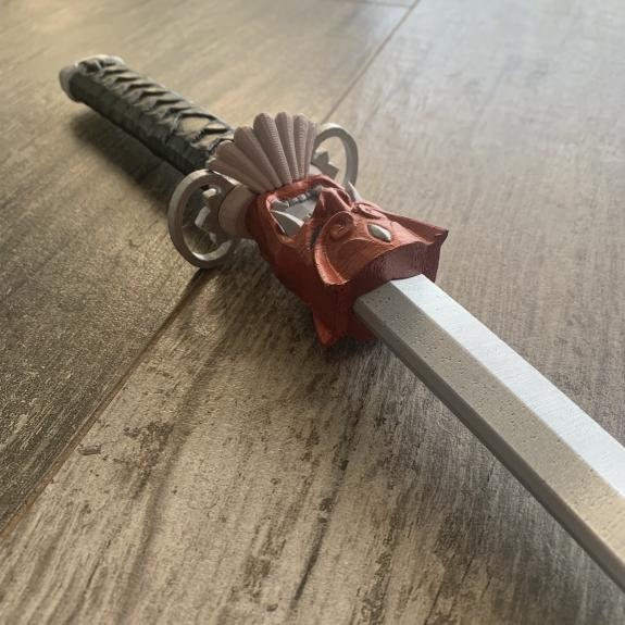 Oni Katana onimaru Kunitsuna Valorant 3D Printed - Etsy Hong Kong