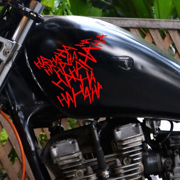 Joker Hahaha Decals - Etsy