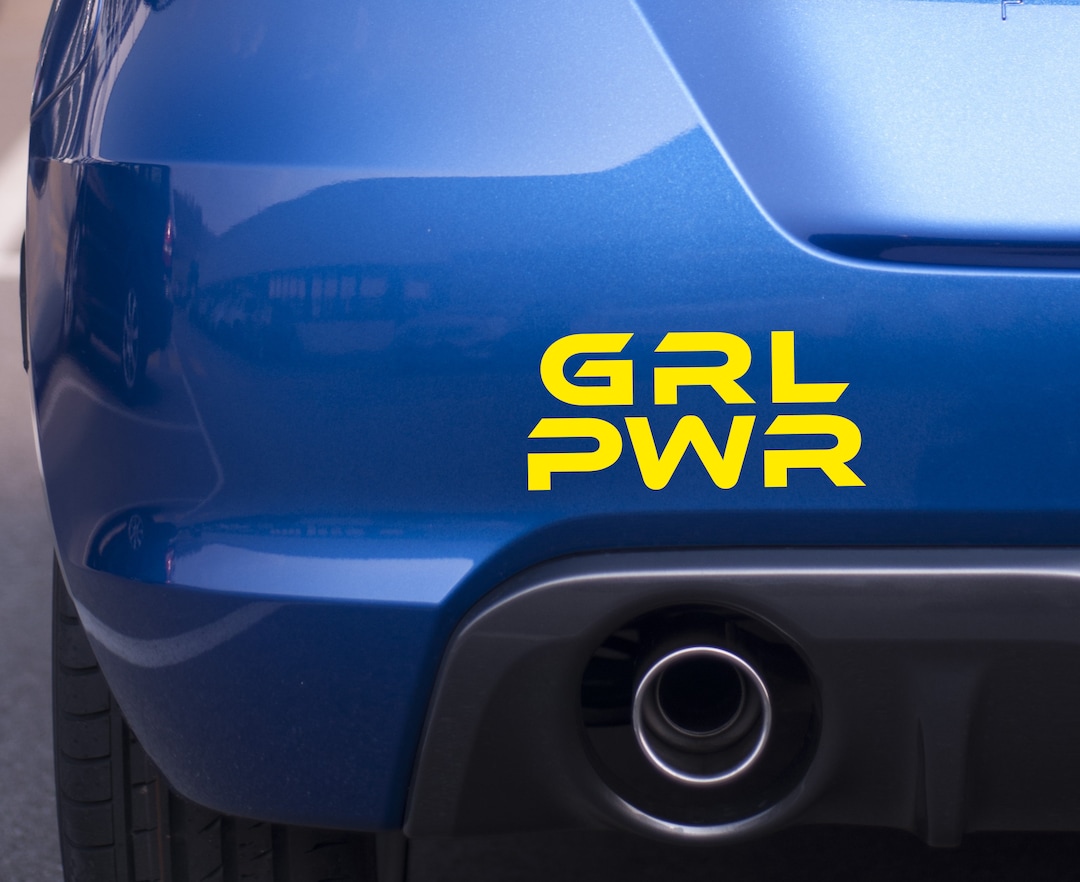 Car Sticker Tuning - GIRL POWER Girls Power Car Girl Tuner Girl Woman ...