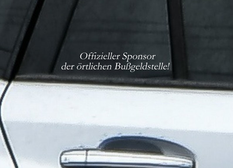 Car Sticker Funny Sticker Decal Foil Car Tuning Fine Foil Plott Window ...