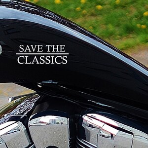 Save the Classics | Car Stickers Motorcycle Vinyl Decals Classic Cars ...