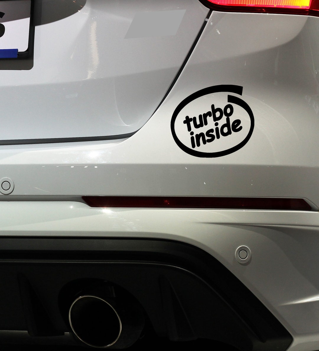 Car Sticker Turbo Inside Sticker Car Windscreen Sticker Windshield ...