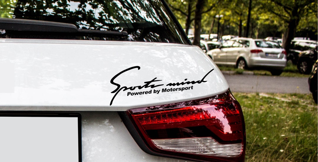 Bumper Sticker Sports Mind Motorsports Stickers for the Car Gift Idea ...