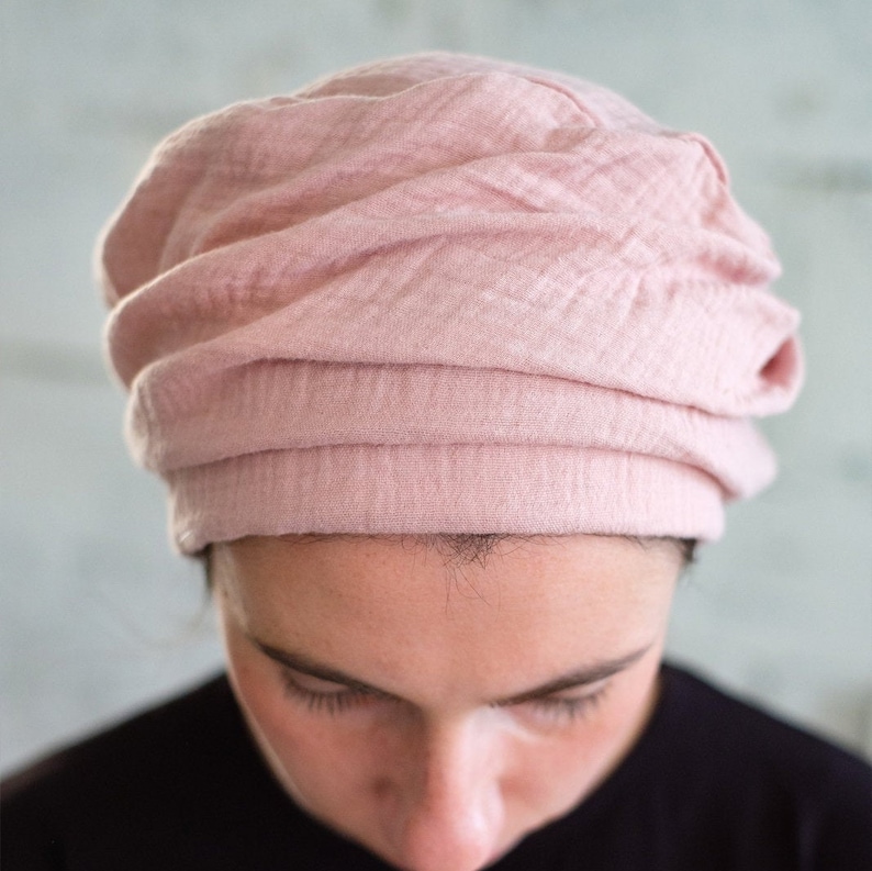 Jewish Head Covering Beret Head Wrap Adjustable Head Scarf: - Etsy
