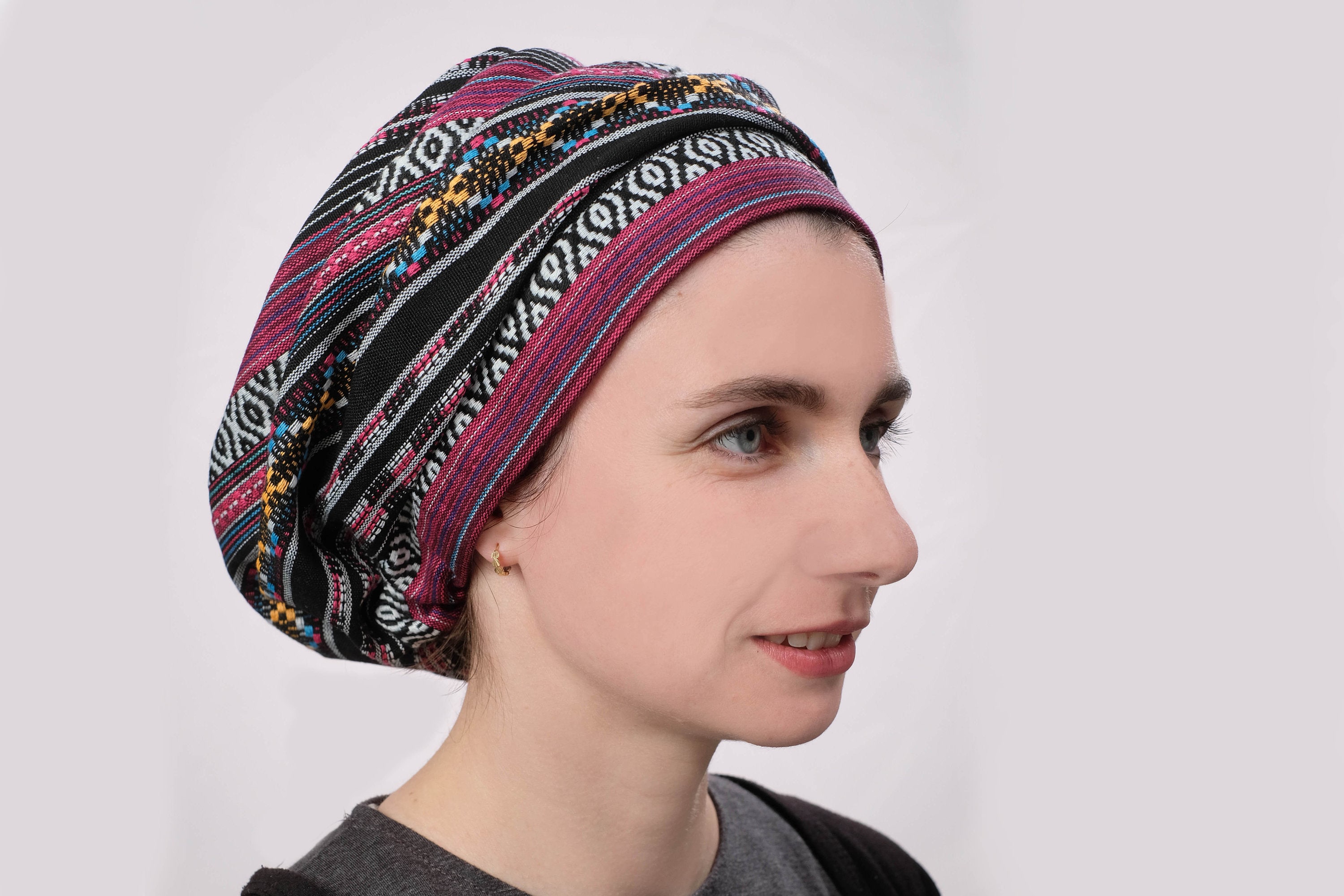 Jewish Head Covering Cancer Headwear Turban Hair Wrap - Etsy