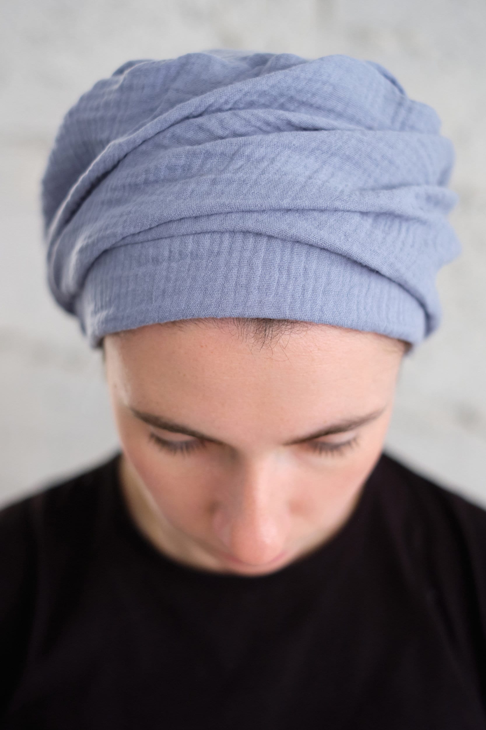 Cotton Head Snood, Adjustable Beret for Women, Nurse Scrub Cap - Etsy