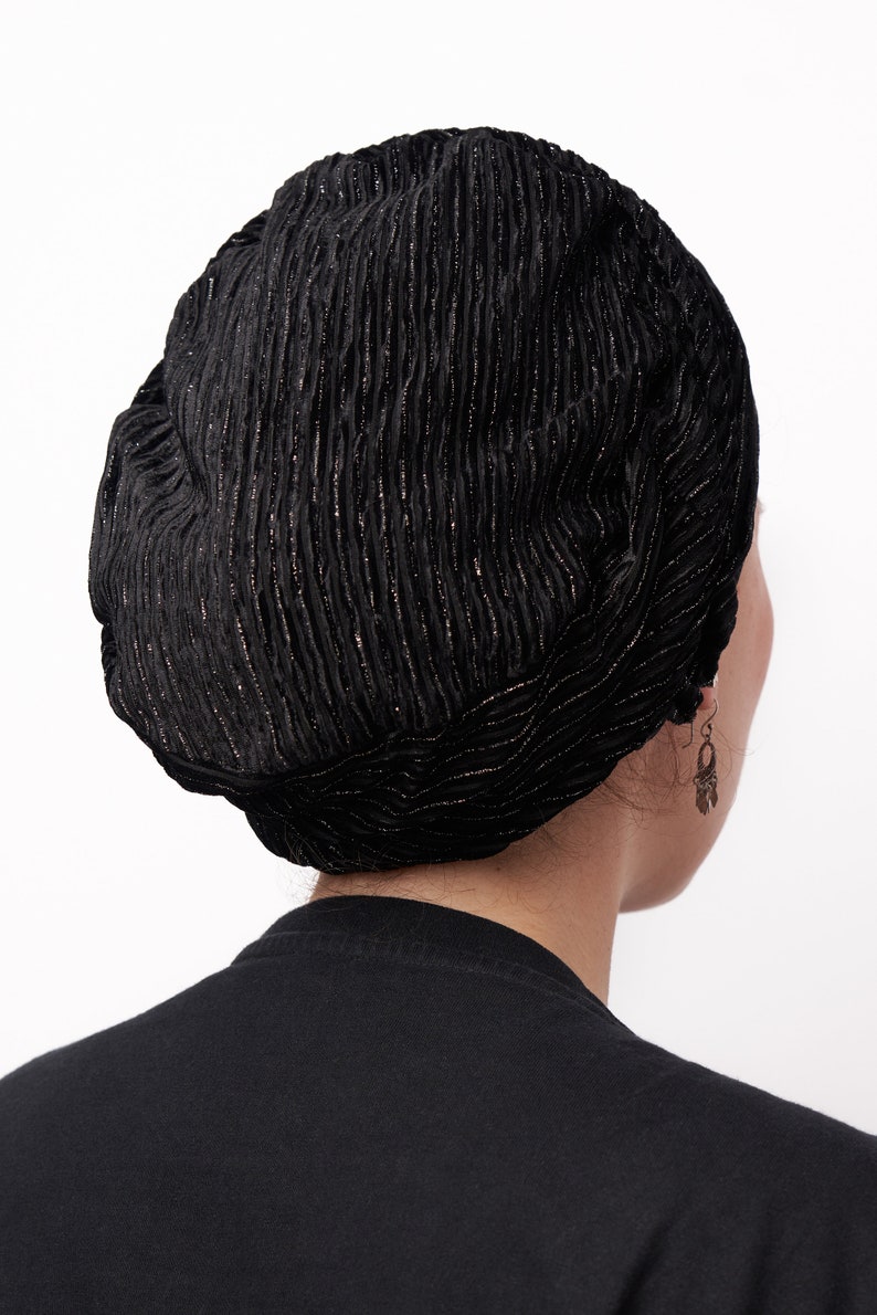 Adjustable Beret Tichel, Israeli Head Covering, Snood Hair Wrap - Etsy