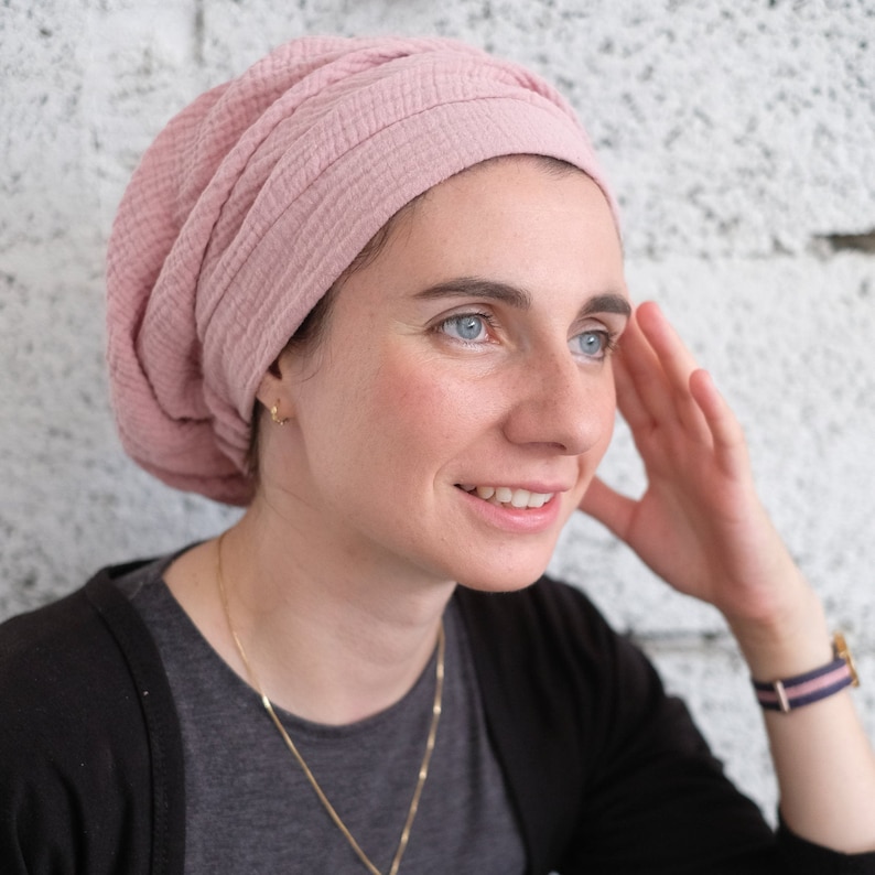 Jewish Head Covering Beret Head Wrap Adjustable Head Scarf: - Etsy
