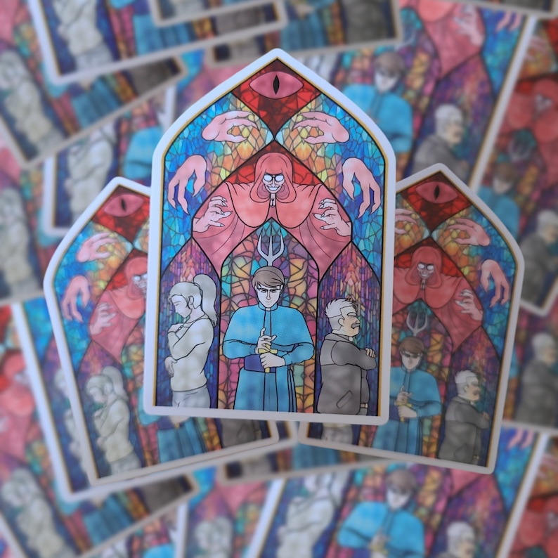 FAITH: the Unholy Trinity Inspired Stickers - Etsy