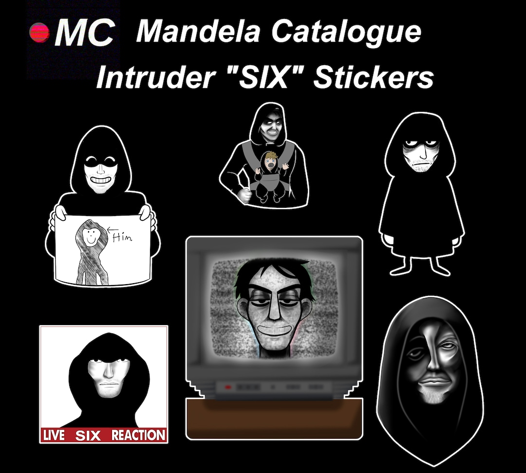 Mandela Catalogue - Six Sticker Pack - Etsy