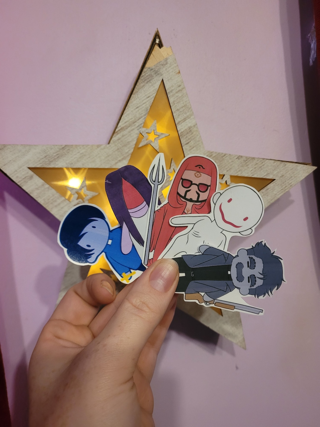 FAITH: the Unholy Trinity Chibi Stickers - Etsy