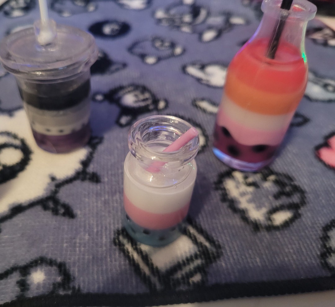 Pride Flag Themed Boba Charms - Etsy