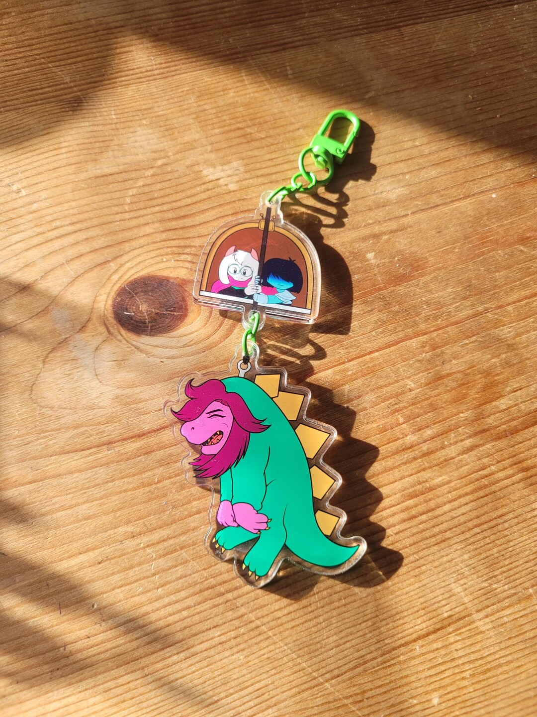 PREORDER- Deltarune - Susiezilla Double Sided Connected Charm - Etsy