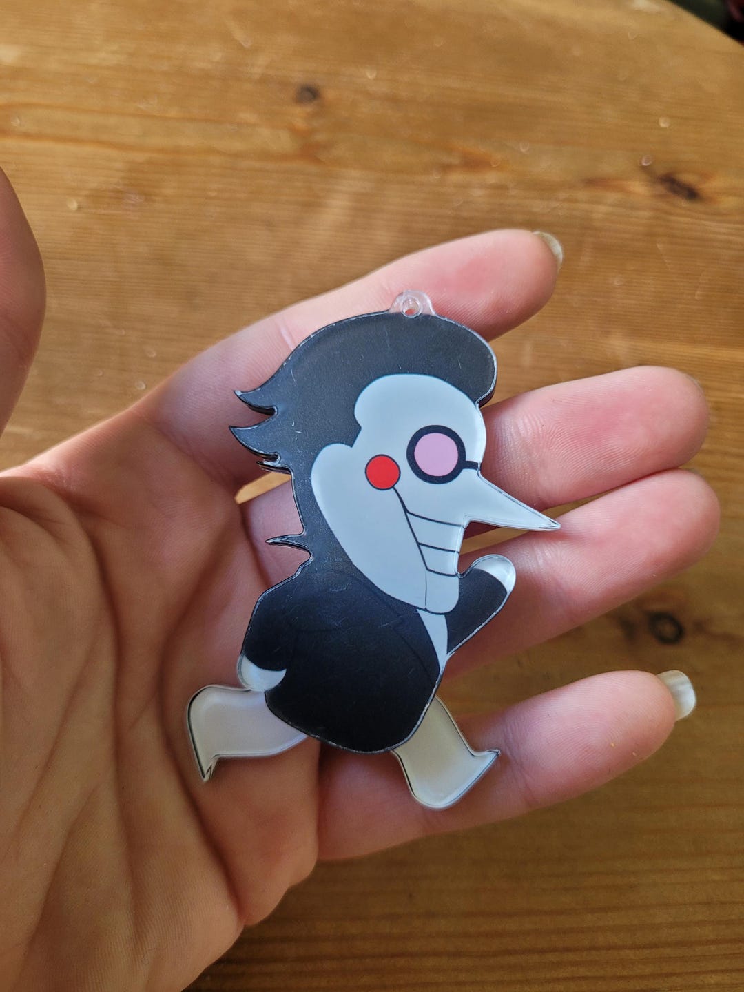 PREORDER- Deltarune - Undertale - Spamton Fidget Spinner Charm - Etsy