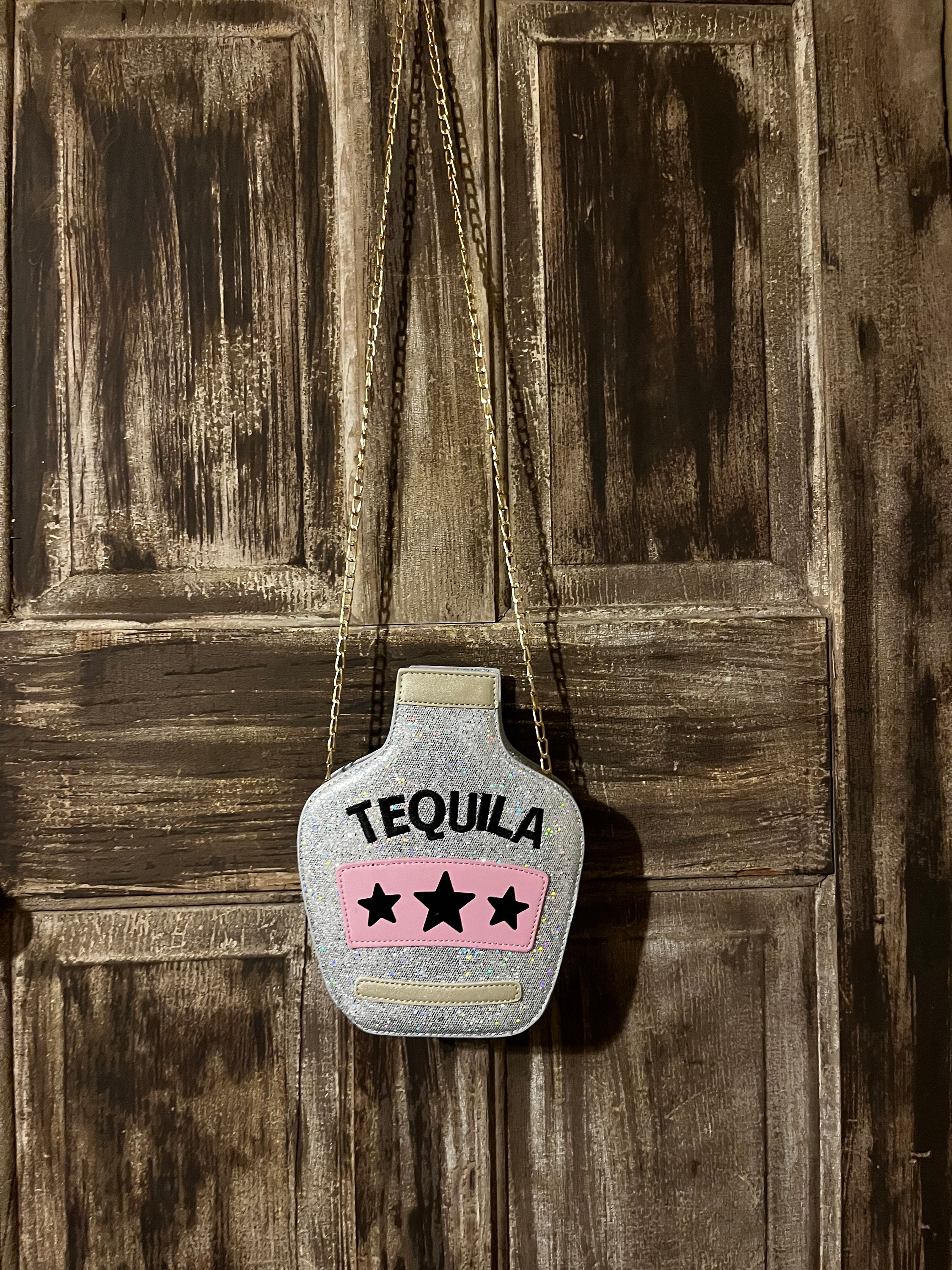 Silver Tequila Purse Tequila Time Bachelorette Party - Etsy