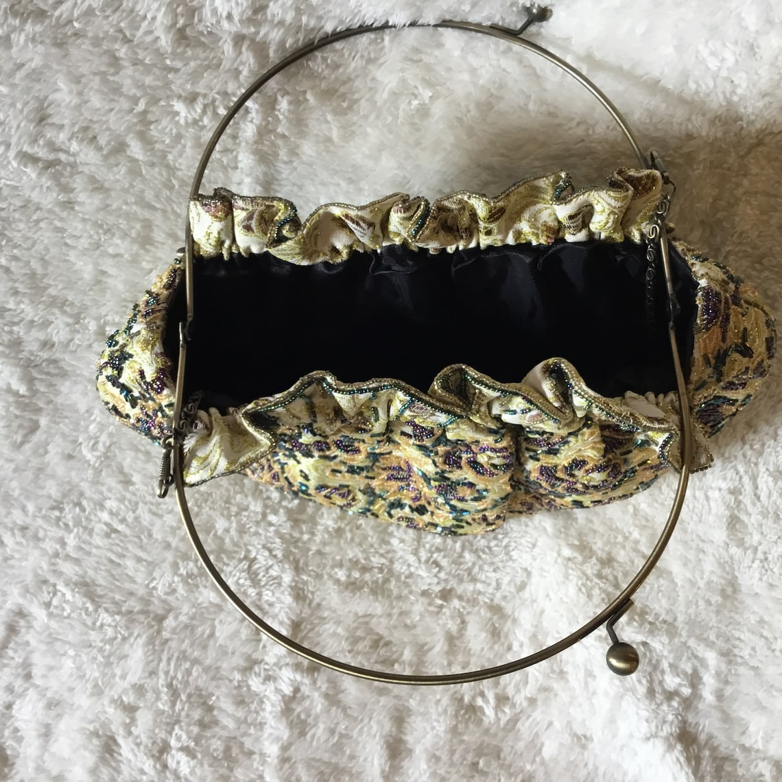 Vintage Butler & Wilson Handbag Retro Beaded Purse 1960s 1970s Style ...