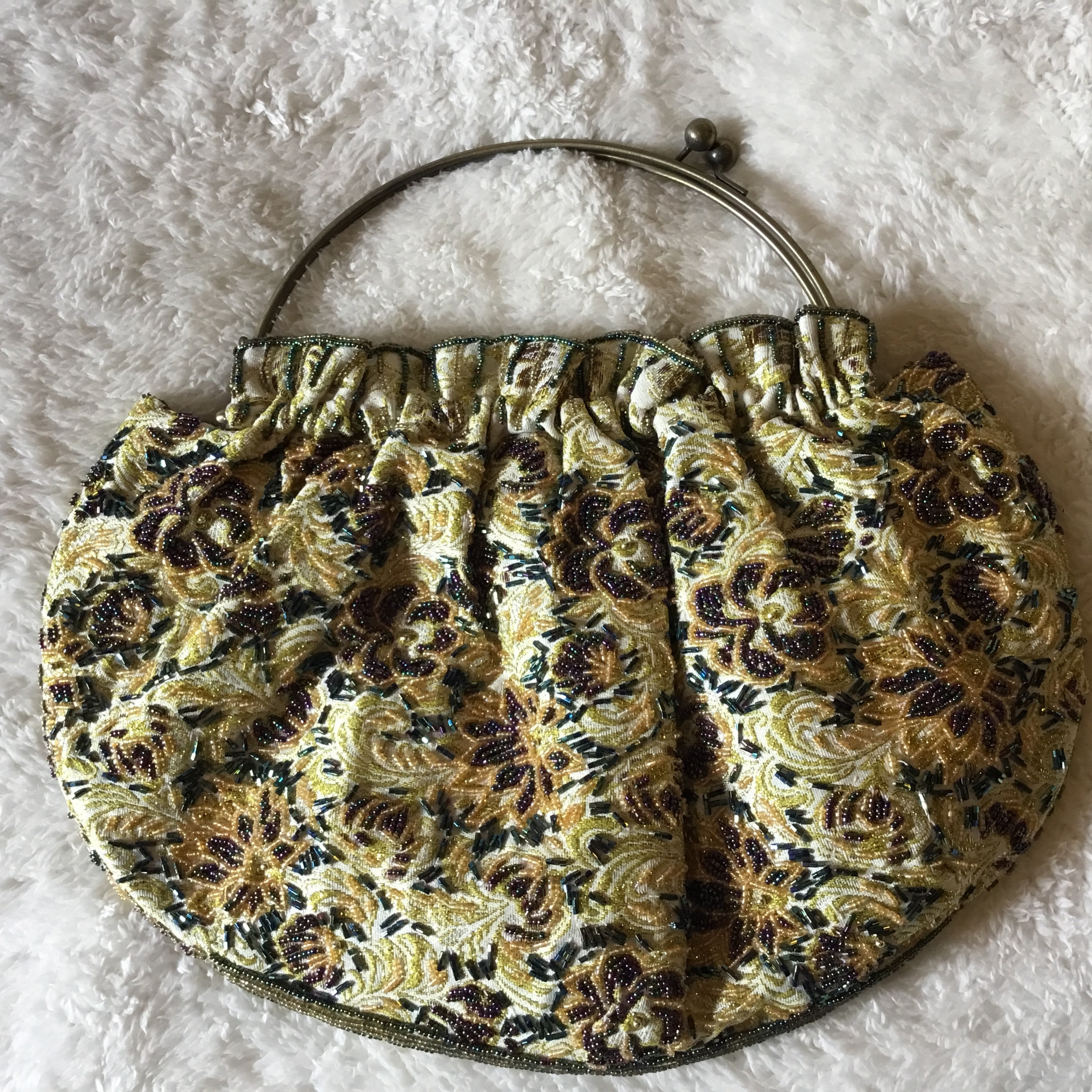 Vintage Butler & Wilson Handbag Retro Beaded Purse 1960s 1970s Style ...