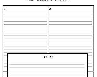 Brainstorm Template | Etsy