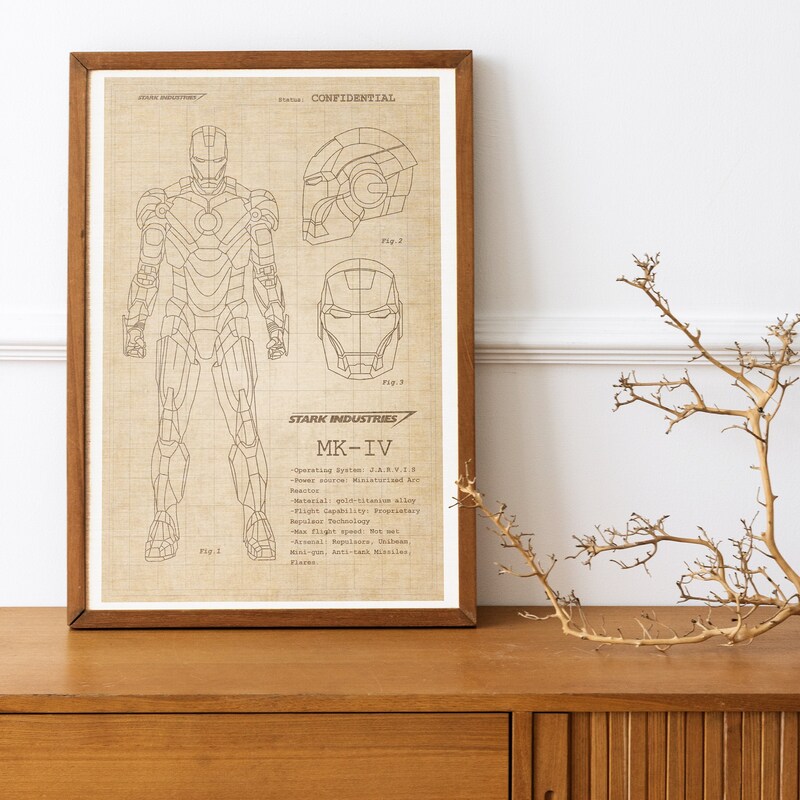 Iron Man Poster - Etsy