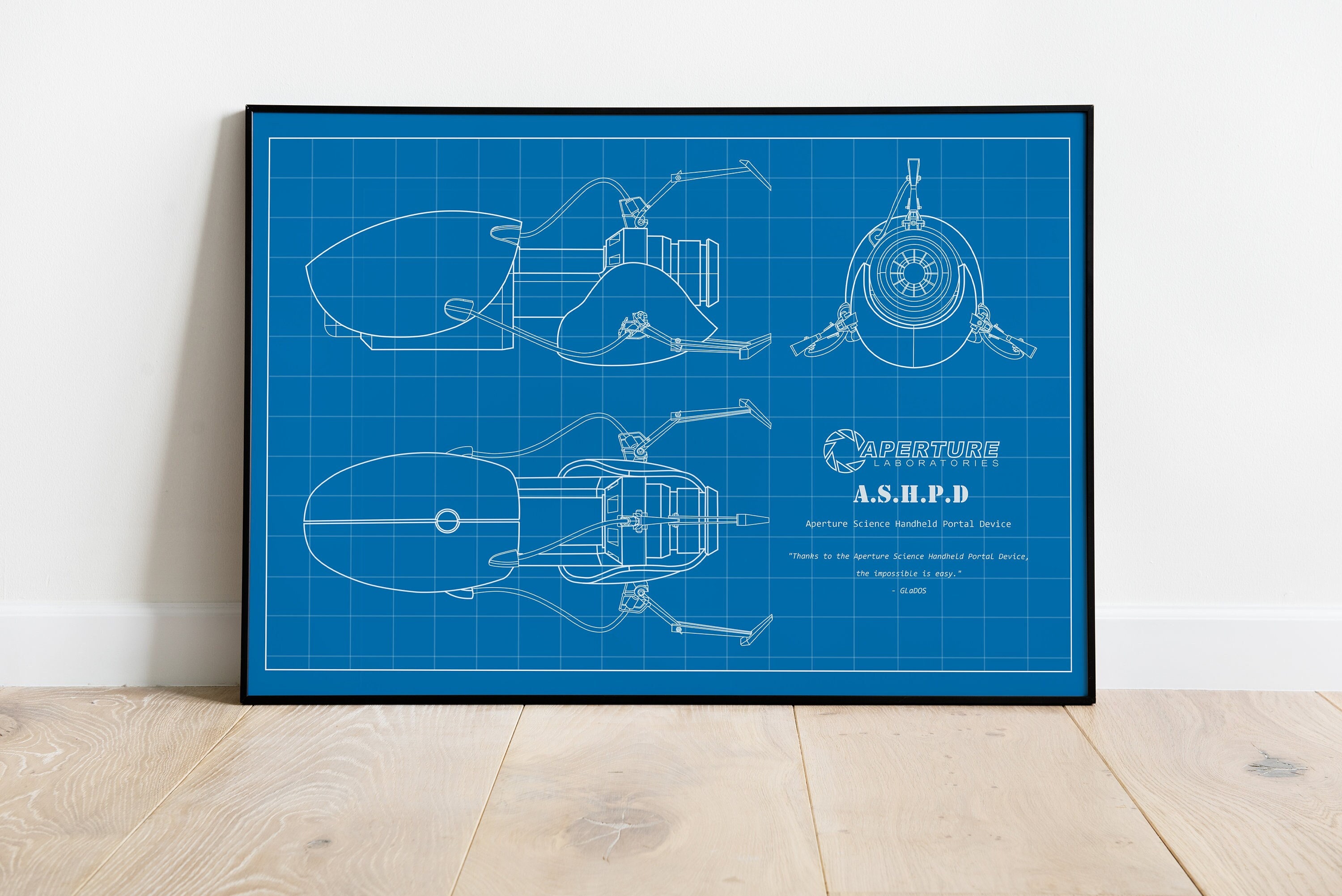 Portal Turret Blueprints