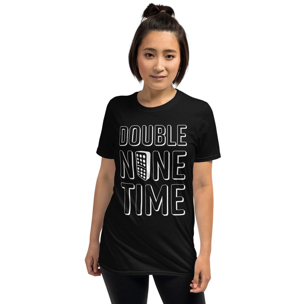 Double Nine Time Domino Short-sleeve Unisex T-shirt | Capicu | Funny ...