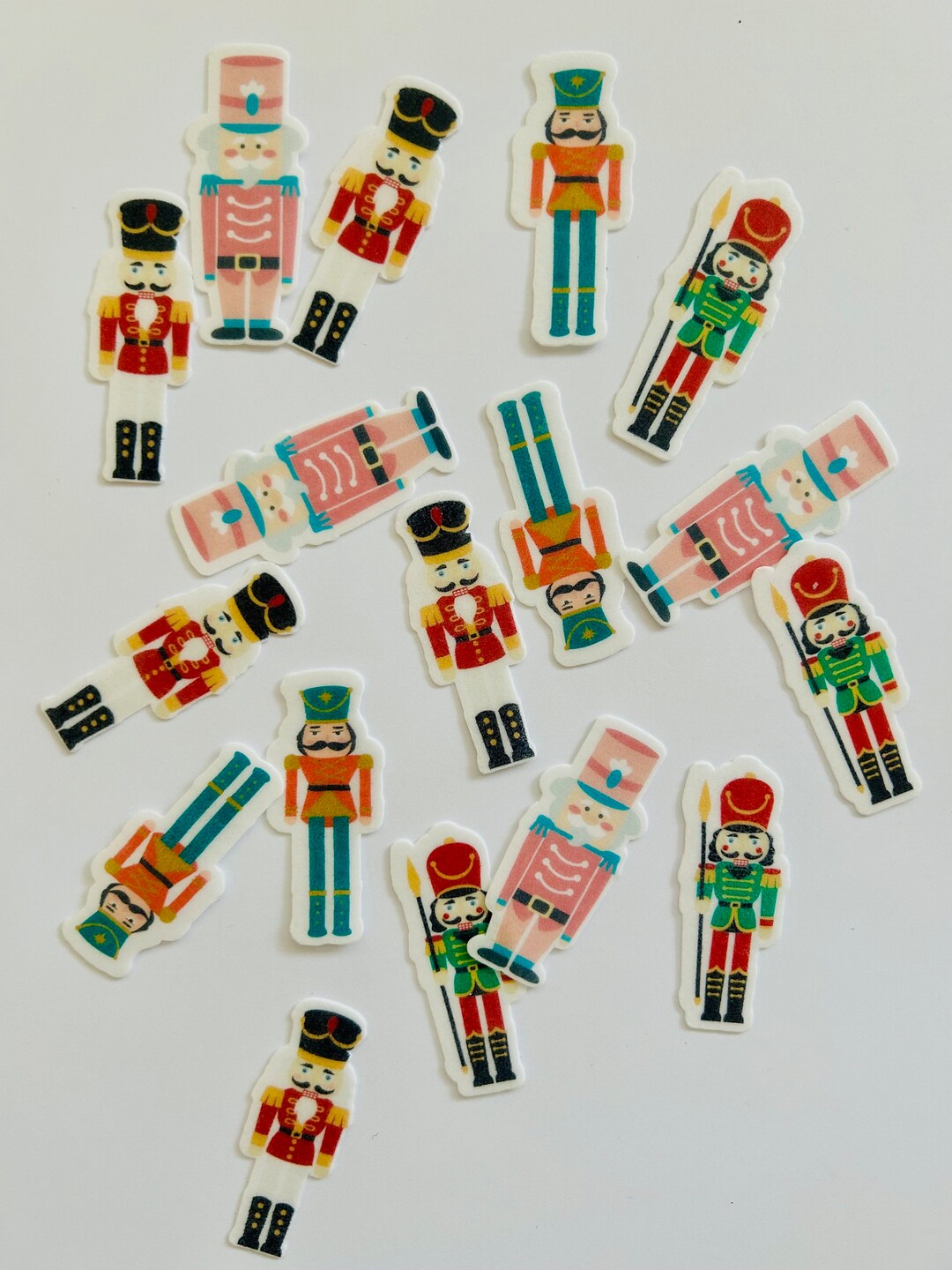 Edible Decoration Nutcracker Christmas 18 Pieces Toppers / for Muffins ...