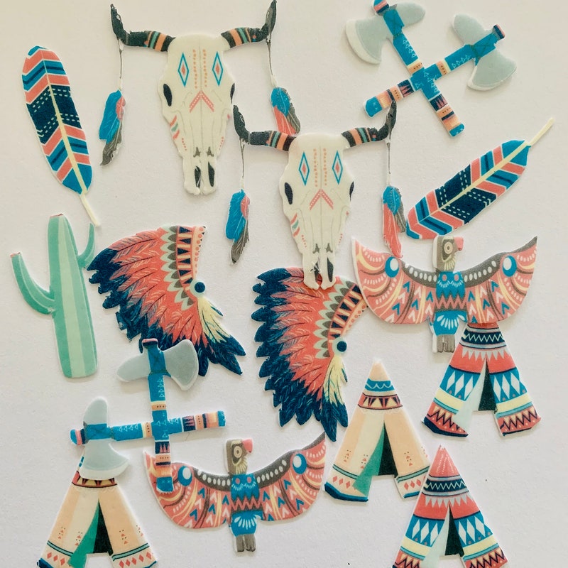 Native American Cake Topper - Etsy