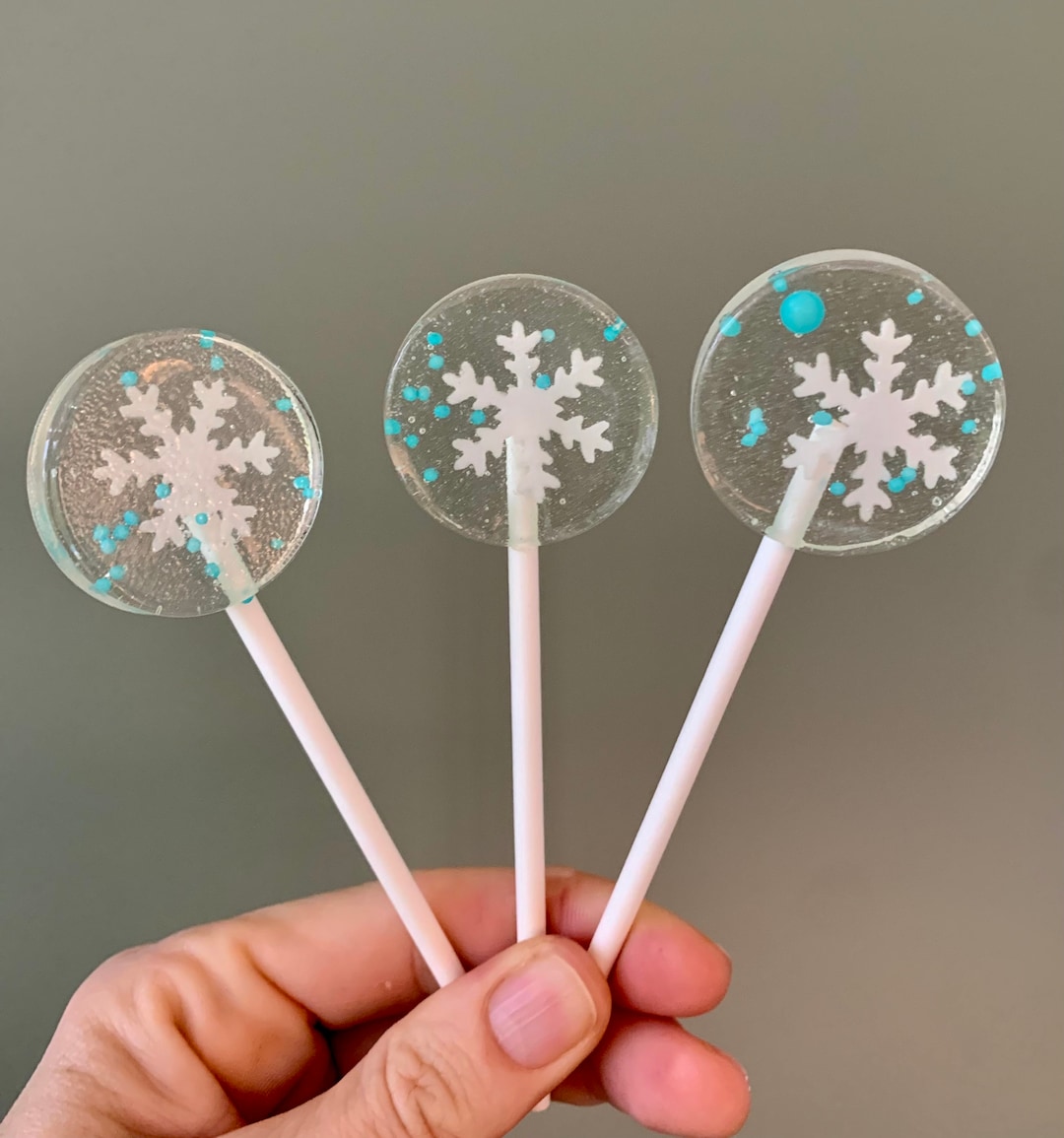 Lollipop Frozen / Frozen / Snowflake Anna and Elsa Birthday / Edible ...