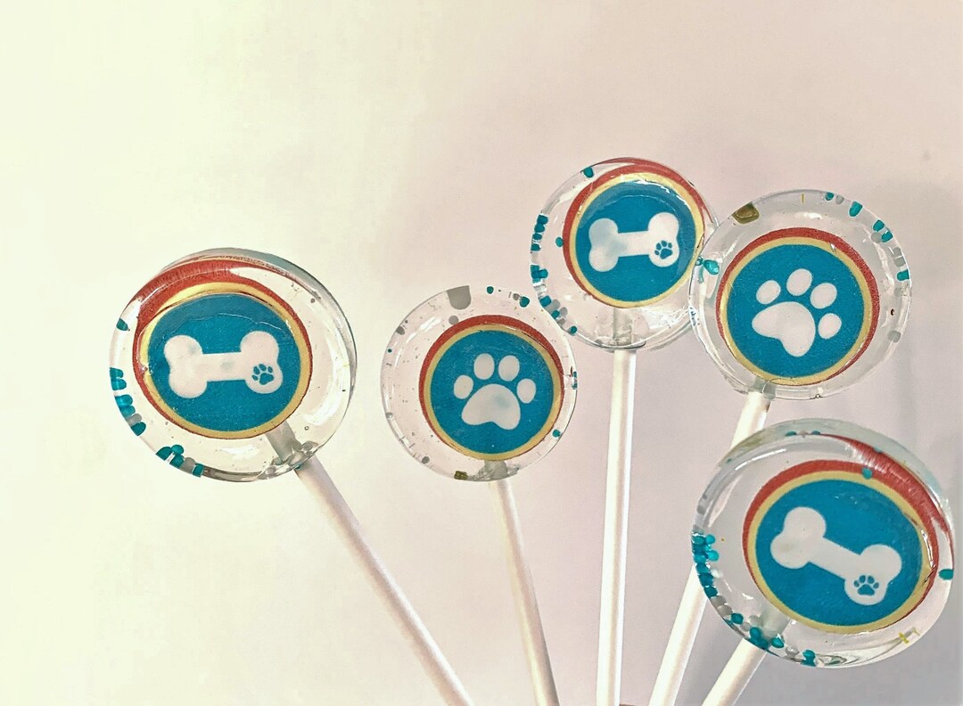 Lollipop Dog Paw / Paw / Bone / Paw Patrol Theme / Edible Cupcake ...