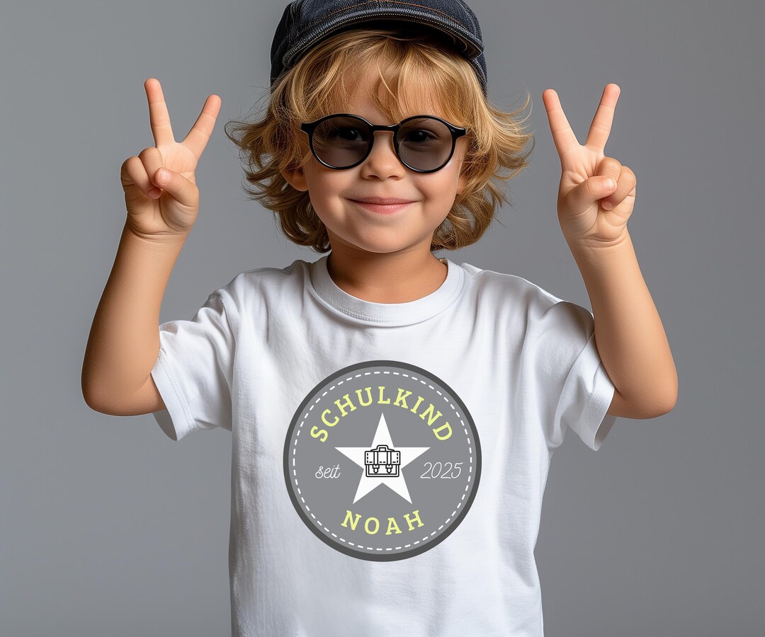 Personalizable Cool School Enrollment T-shirt Unisex SCHOOLCHILD Name ...