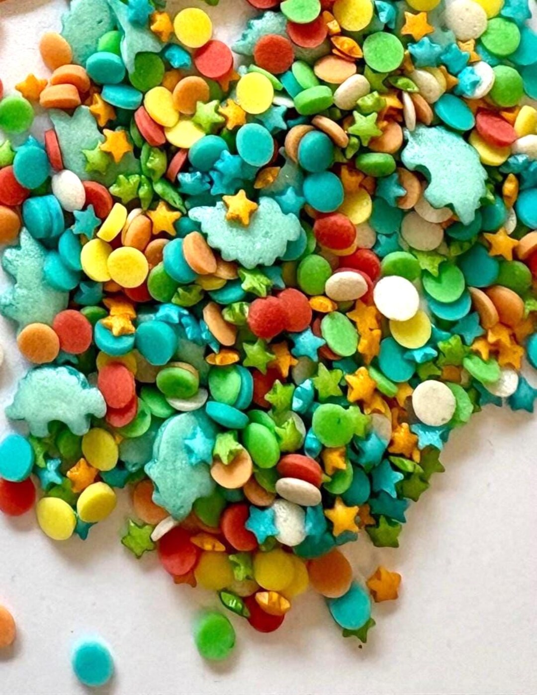 Edible Sprinkle Mix Sugar Sprinkles Sprinkle Decoration Dinosaur Dino ...
