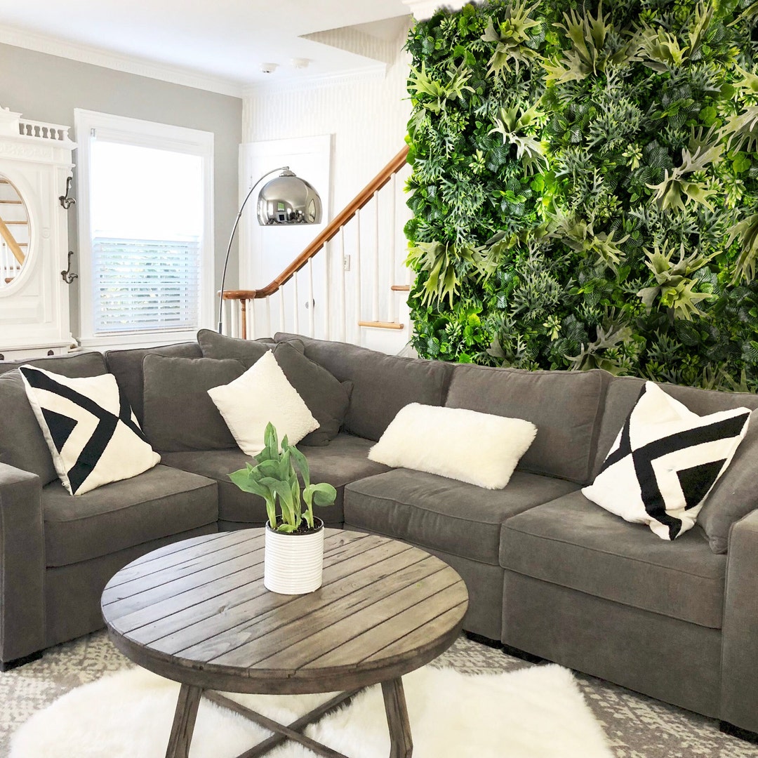 Artificial Plant Wall Moose Horns Artificial Plants Artificial Plant Wall DIY Wall Panels - Etsy