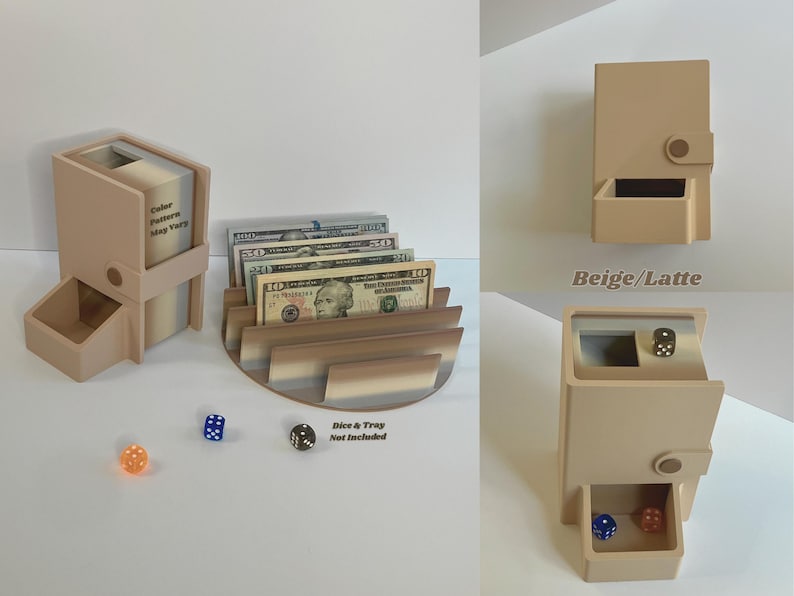 Dice Tower Savings Challenge Game for Cash Stuffing Fun Budget Tool for ...