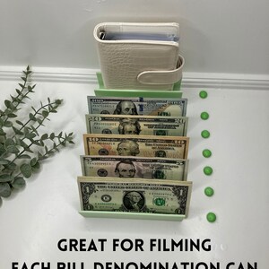 Cash Tray for Cash Envelope System Monthly Budget System 7 Slot Tray - Etsy