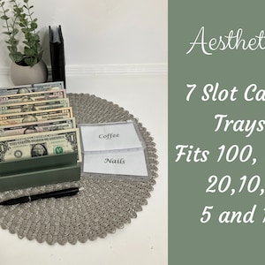 Cash Tray for Cash Envelope System 7 Slot Tray - Etsy