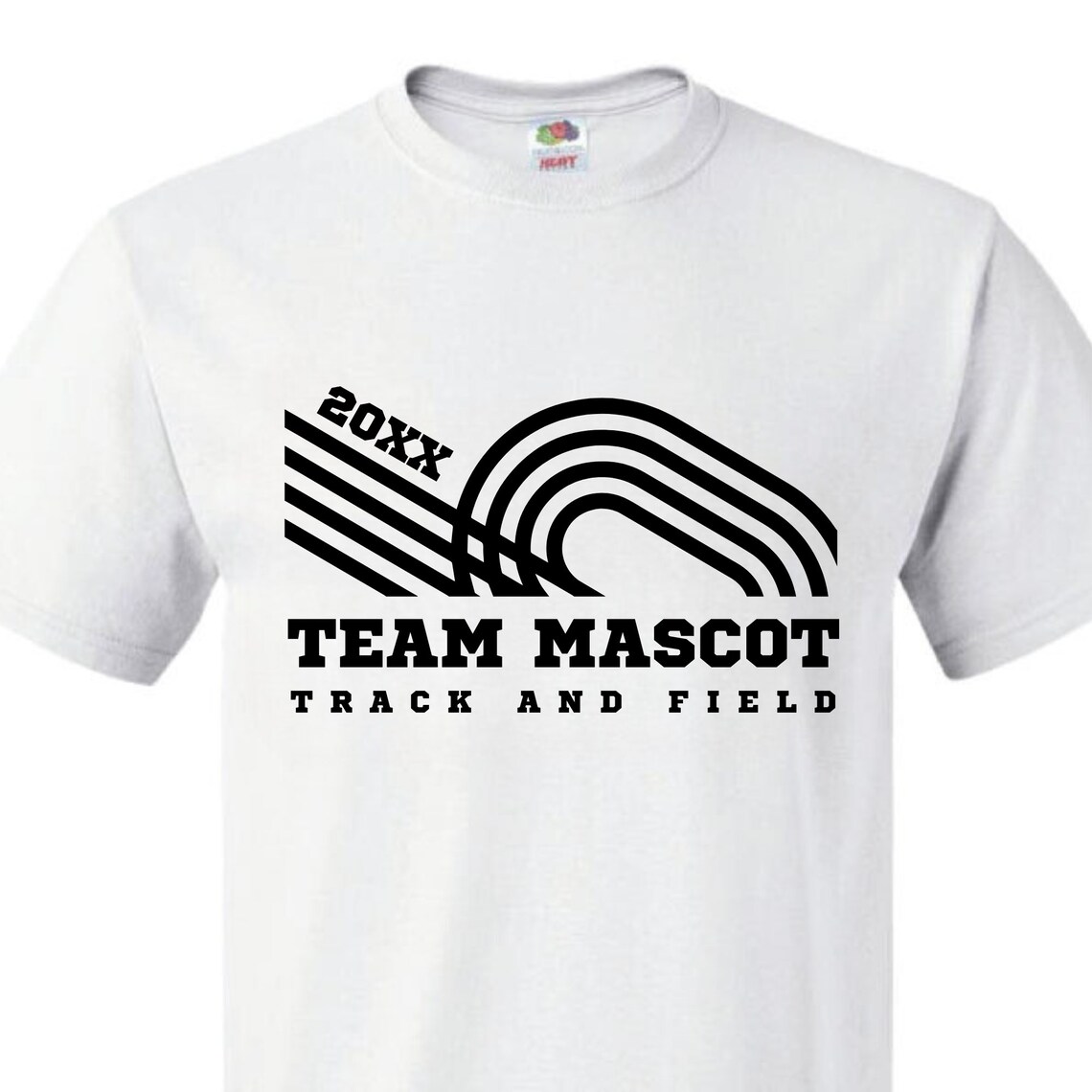 Customizable Track and Field Oval Shirt Design - Etsy