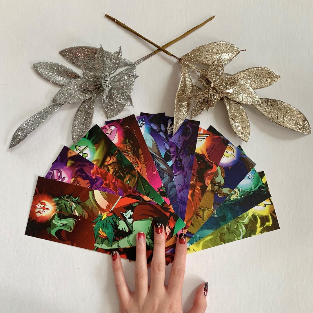 HADES Game Boon Bookmarks | Gods / Goddesses / Zagreus - Etsy