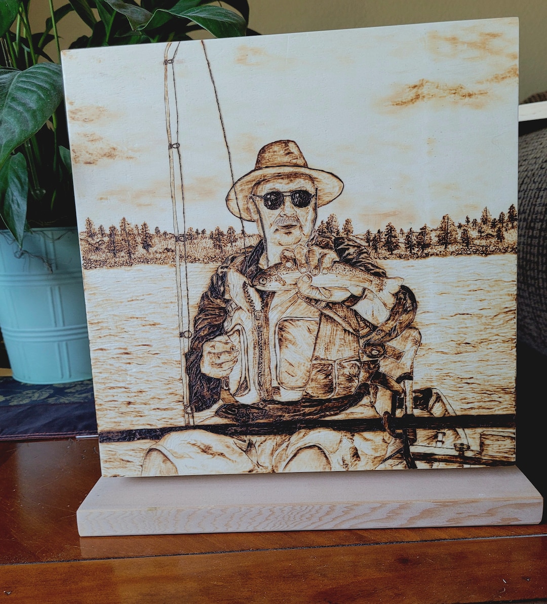 Custom Handmade Wood Burned Art - Etsy