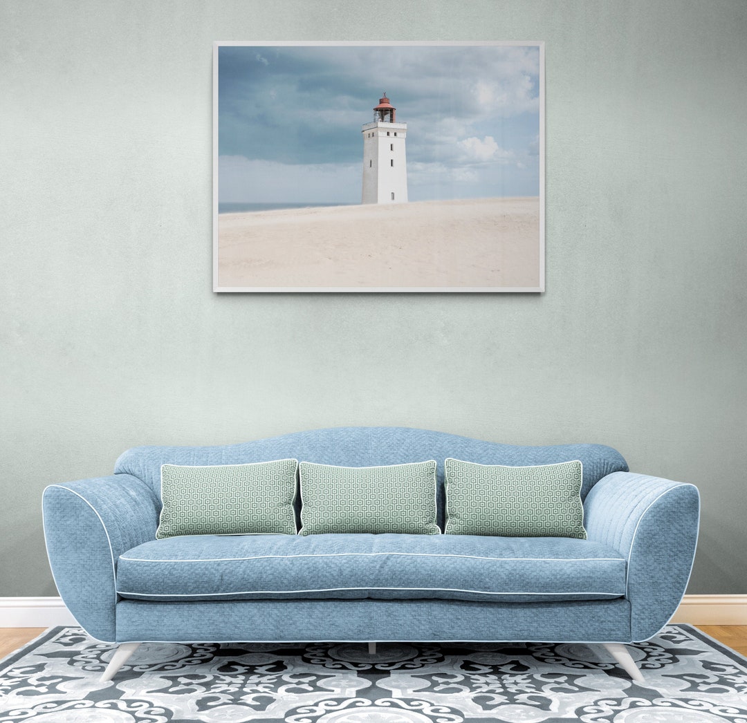 Photo of A Lighthouse on the Sands by the Sea, Lighthouse in the Sands ...