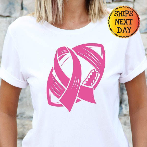 Breast Cancer Awareness Football Shirt - Etsy