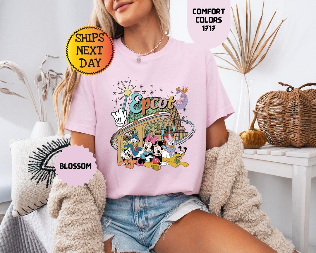 Comfort Colors Disney Epcot 2026 Shirt, Disney Epcot Matching Shirt ...